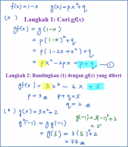 1.3b Fungsi Gubahan (Kaedah Perbandingan) Contoh Soalan - Matematik ...